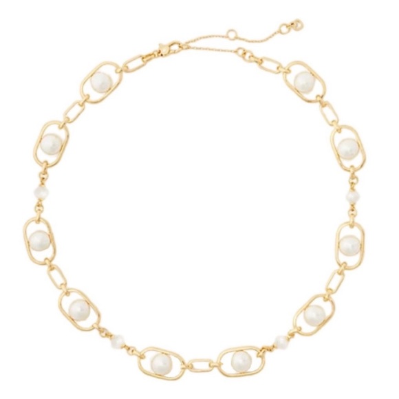 kate spade | Jewelry | Kate Spade Gold Pearl Glamorous Strands Necklace ...